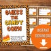 Candy Corn Guessing Game, Fall Harvest Game, Halloween Party Games for ...