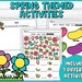 Spring Activities for Kids, Spring Classroom Centers, Look and Find ...