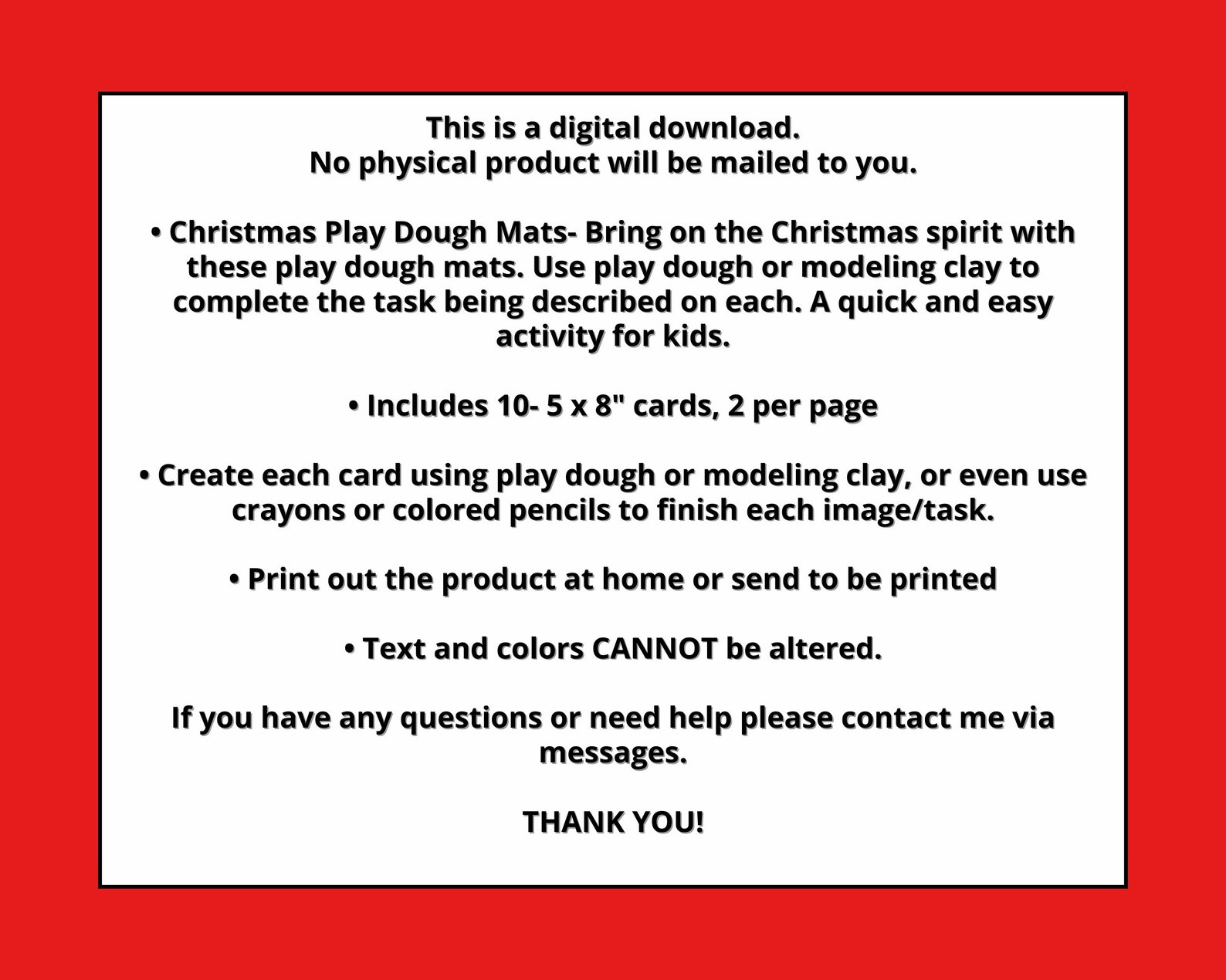 Christmas Play Dough Mats Printable Play Dough Mats - Etsy