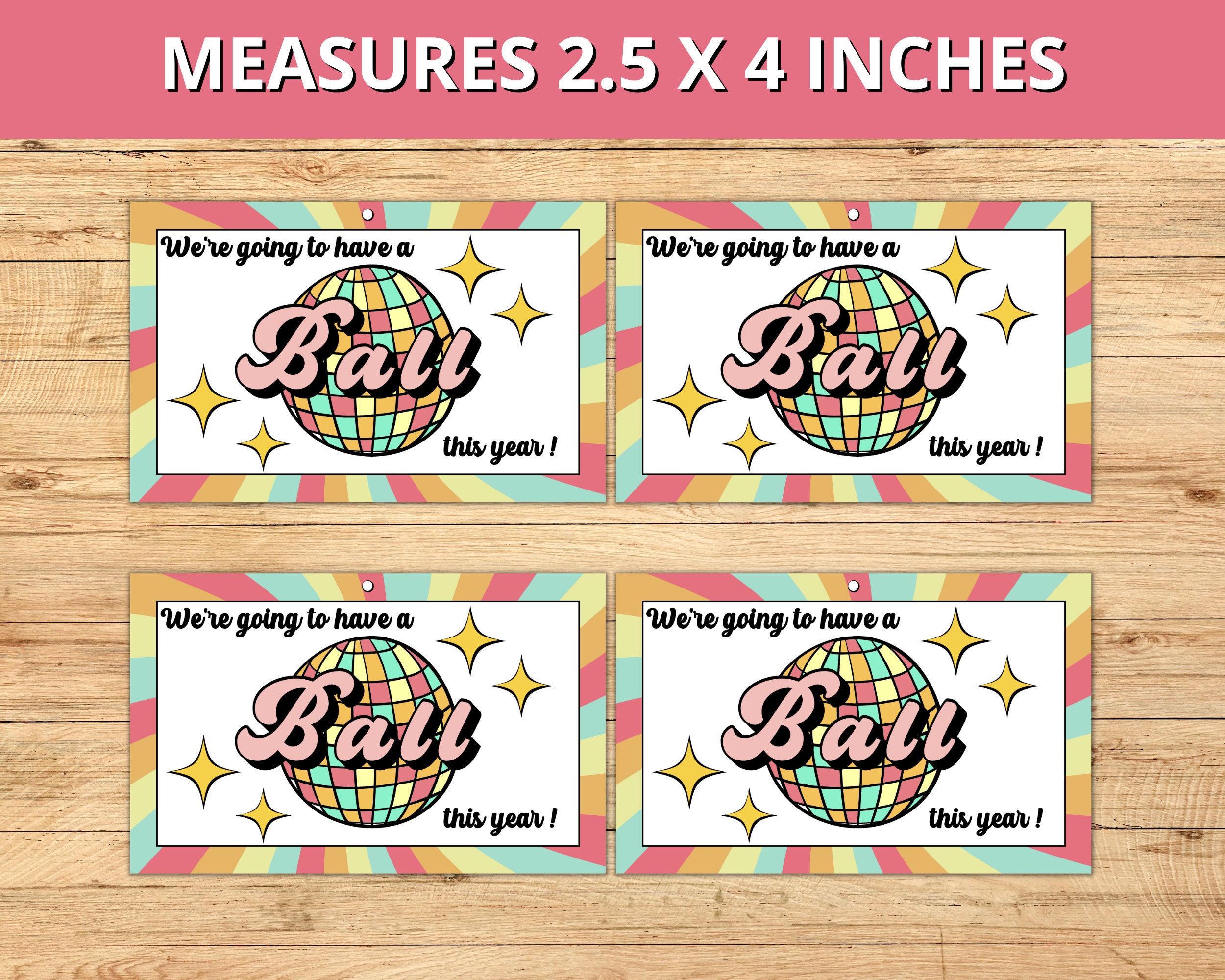 Groovy Back to School Gift Tags New School Year Gift Tags - Etsy