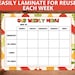 Editable Daycare Weekly Menu, Editable Daycare Menu, Fillable Daycare ...