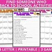 Find Someone Who Back to School Activity, Get to Know You Activity for ...