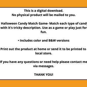 Halloween Candy Match Game, Halloween Games for Kids, School Halloween ...