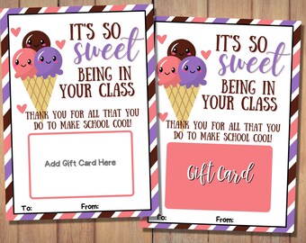 End of the School Year Gift Card Holder Printable Last Day of | Etsy