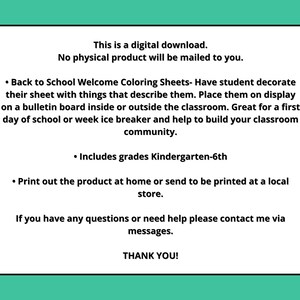 Back to Grade Level Coloring Sheets, First Day of School Grade Level ...