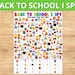 Back to School I Spy Activity for Kids, Back to School Printable, Back ...