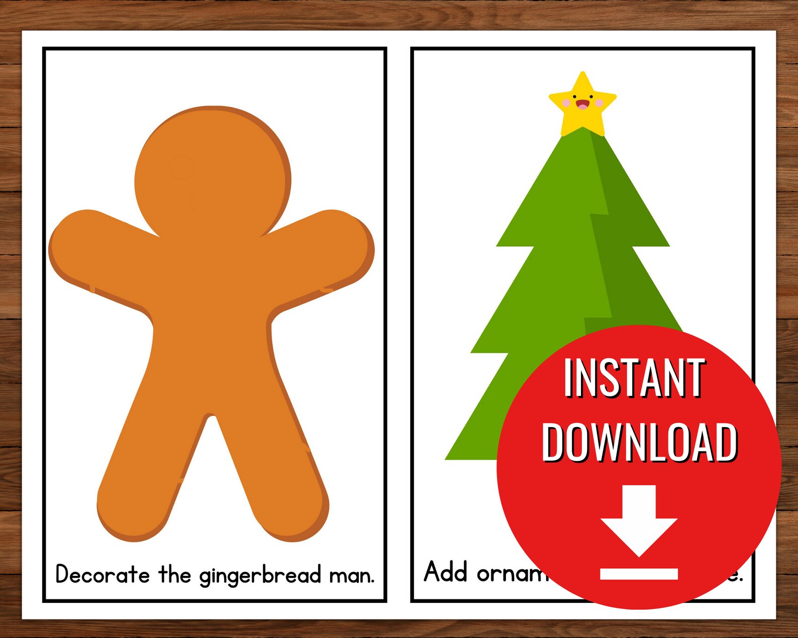 Christmas Play Dough Mats Printable Play Dough Mats - Etsy