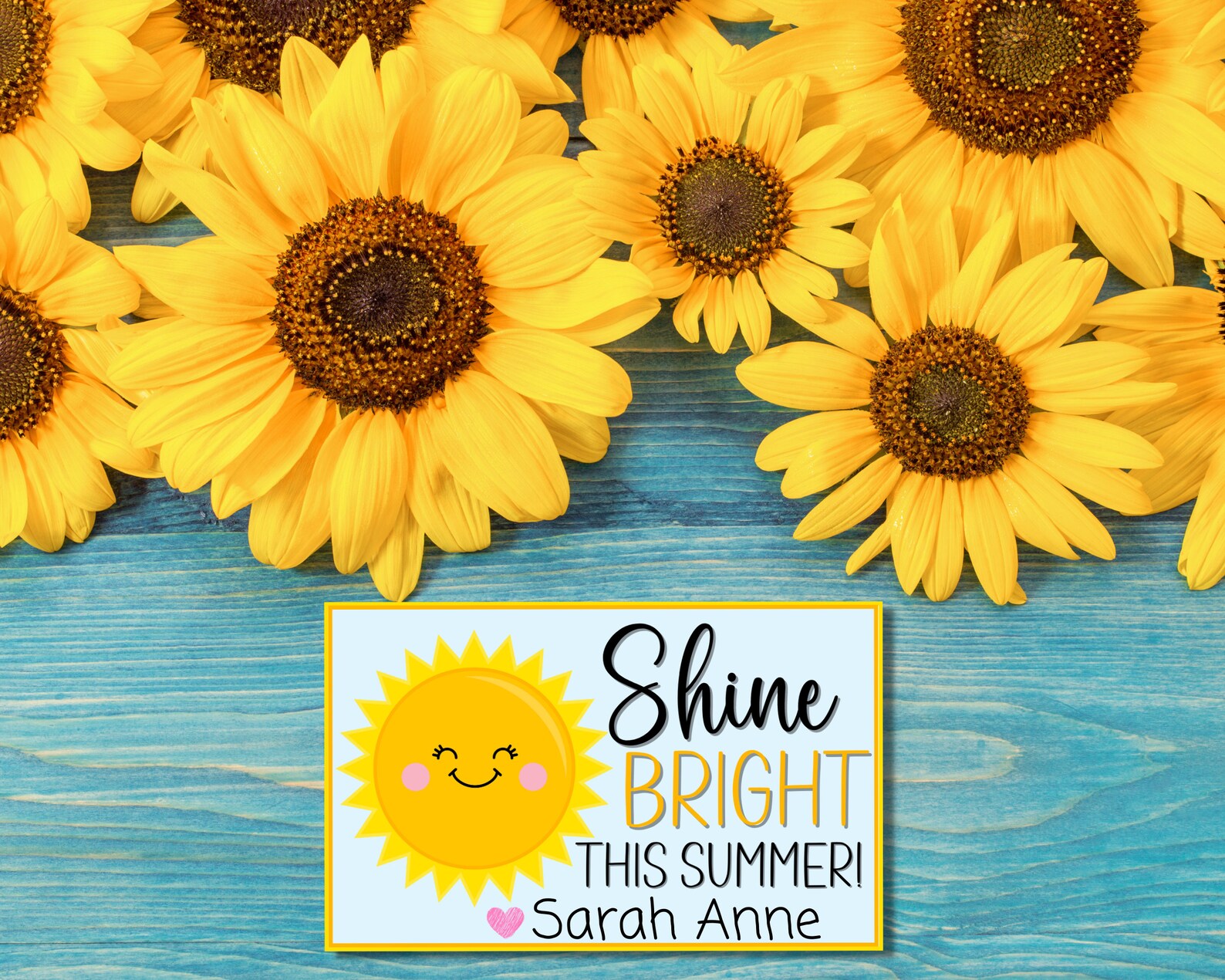 End of the Year Gift Tag for Students and Teachers Editable - Etsy