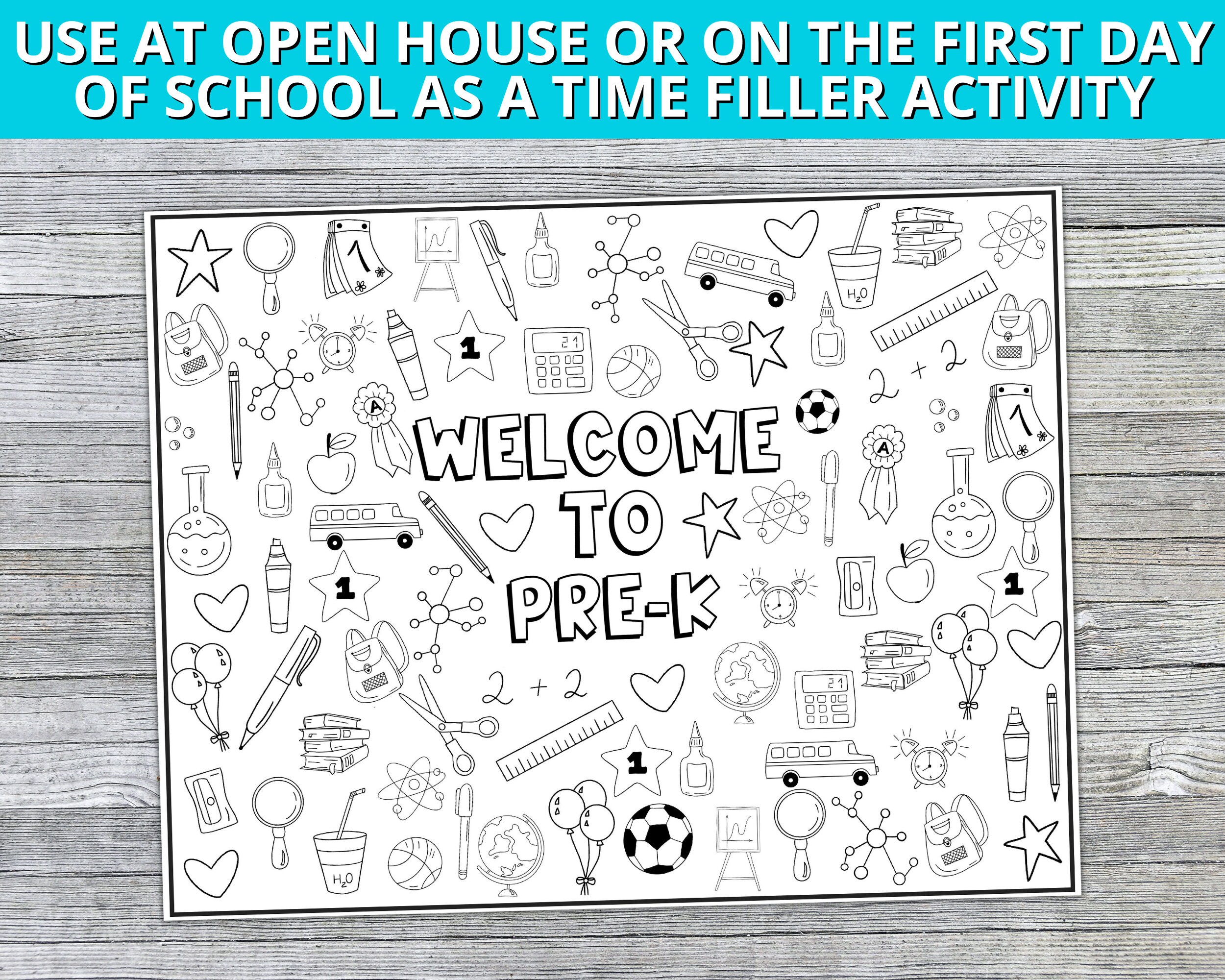 Back to School Coloring Pages, Welcome Back to School Coloring Sheets ...