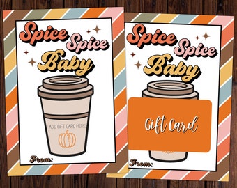 Halloween Coffee Card Holder - Etsy