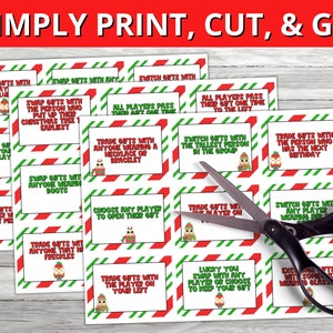 Christmas Gift Exchange Game Yankee Swap White Elephant Gift - Etsy