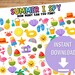 Summer I Spy Activity for Kids, Kids Summer Printable, Summer Themed ...