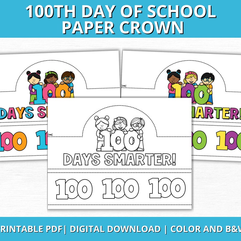 100th Day of School - Etsy
