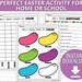 Easter Jelly Bean Math Graphing Activity - Etsy