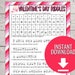 Valentine's Day Riddles Activity for Kids, Printable Valentine Party ...