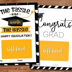 Graduation Gift Card Holder Bundle, College Graduation Gift, High ...