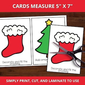 Christmas Play Dough Mats, Printable Play Dough Mats, Christmas ...