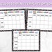 Daycare Lunch Menu, Editable Daycare Weekly Menu, Rainbow Pastel ...