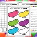 Easter Jelly Bean Math Graphing Activity - Etsy
