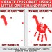 Valentine's Day Handprint Art, Dinosaur Valentine's Day Handprint ...