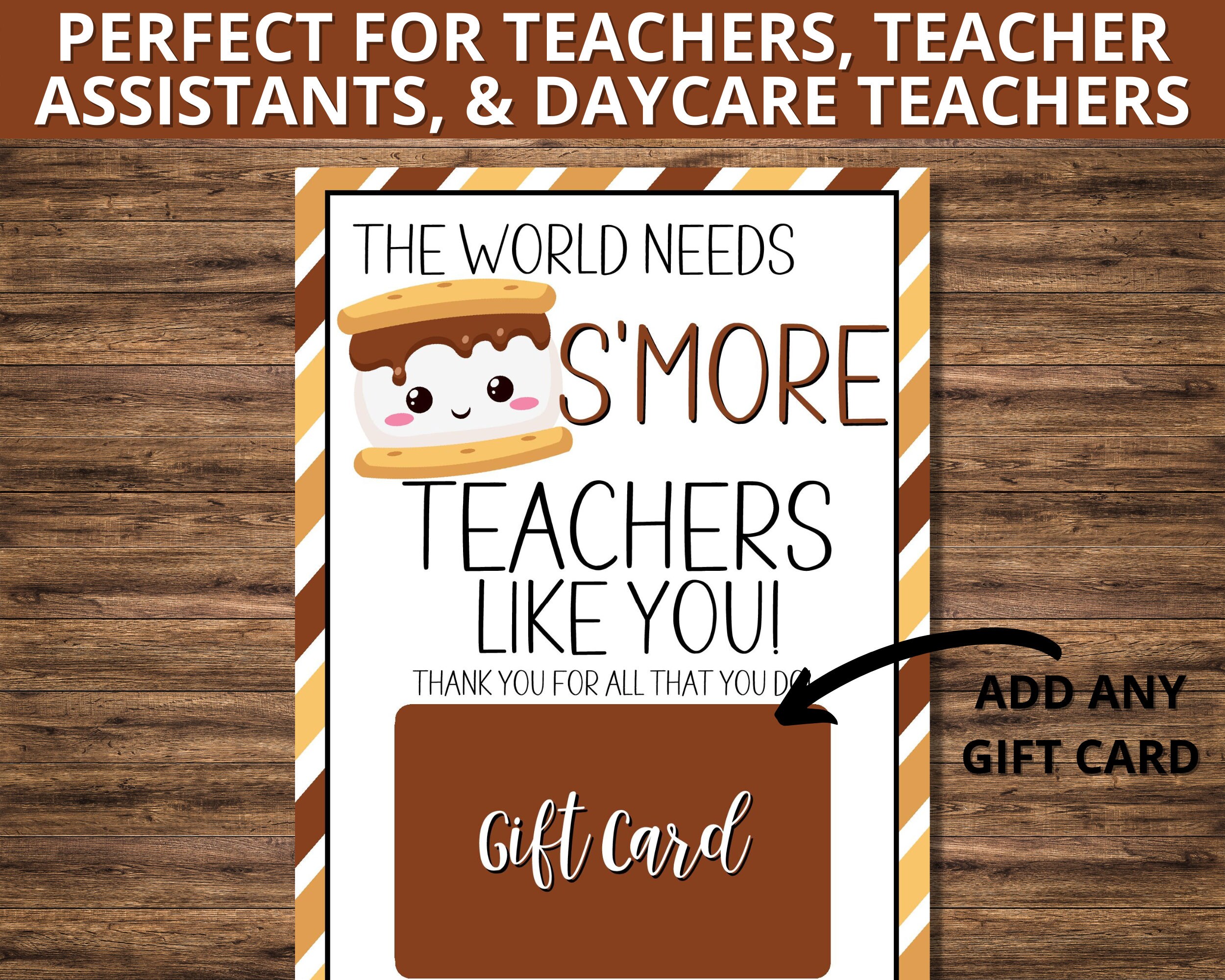 Teacher Appreciation Gift, Teacher Appreciation Week Gift Card Holder ...