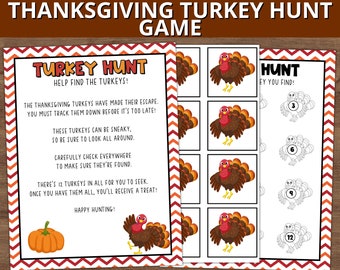 Turkey Hunt Game - Etsy