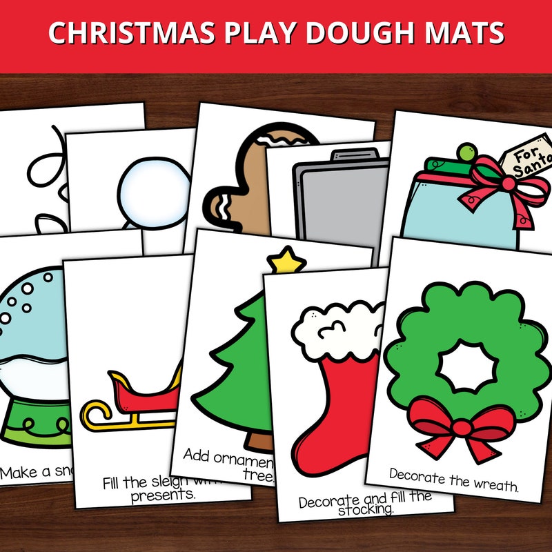 Christmas Play Dough - Etsy