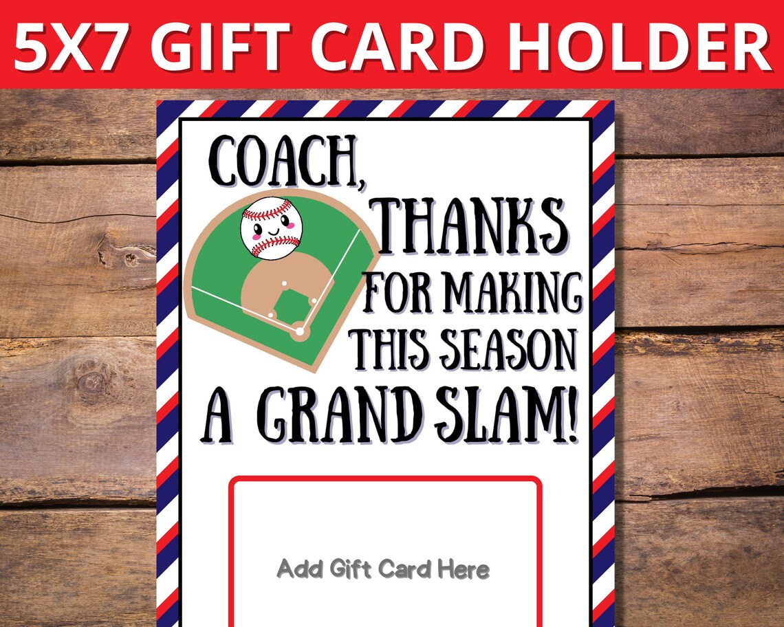Baseball Coach Gift Coach Thank You Gift Baseball Coach End - Etsy