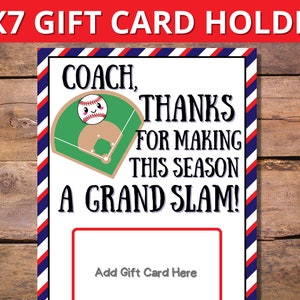 Baseball Coach Gift Coach Thank You Gift Baseball Coach End - Etsy