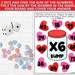Valentine's Day Multiplication Bump Game, Valentine Classroom Activity ...