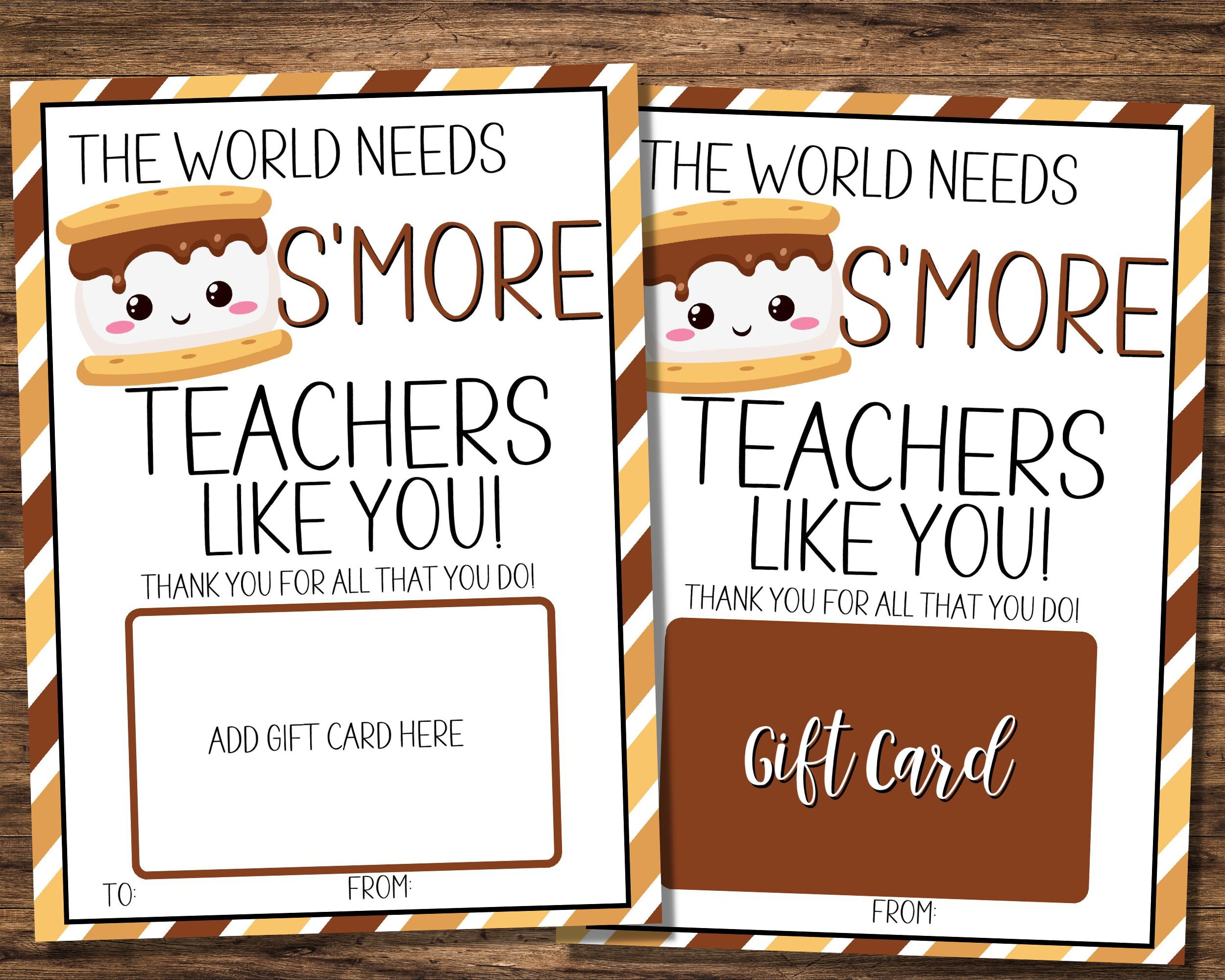 Teacher Appreciation Gift, Teacher Appreciation Week Gift Card Holder ...