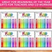 Back to School Teacher Gift Tag Flair Pen Gift Tag First Day - Etsy
