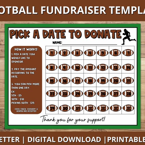 EDITABLE Gymnastics Pick a Date to Donate Printable - Etsy