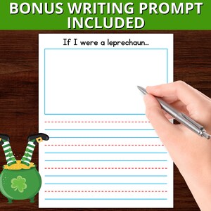 St. Patrick's Day Themed Write the Room Activity, St. Patrick's Day ...