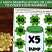 St. Patrick's Day Multiplication Bump Game, St. Patrick's Classroom ...