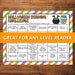 Halloween Reading Challenge for Kids, Printable Reading Challenge ...