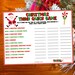 Christmas Themed Think Quick Game, Christmas Trivia Game, Holiday Party ...