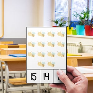 Spring Counting Clip Cards, Spring Math Centers, Preschool Math ...