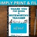 Music Teacher Appreciation Gift Card Holder, Music Teacher Appreciation ...