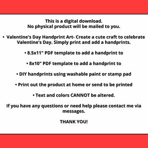 Valentine's Day Handprint Art, Dinosaur Valentine's Day Handprint ...