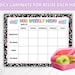 Daycare Lunch Menu, Editable Daycare Weekly Menu, Rainbow Pastel ...