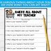 Guess All About My Teacher Game, Printable Back to School Icebreaker ...