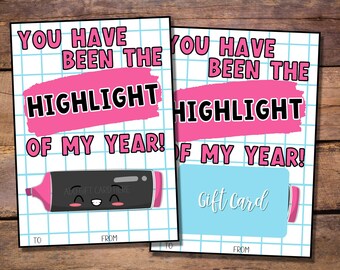 End of the School Year Gift Card Holder Printable Last Day of | Etsy