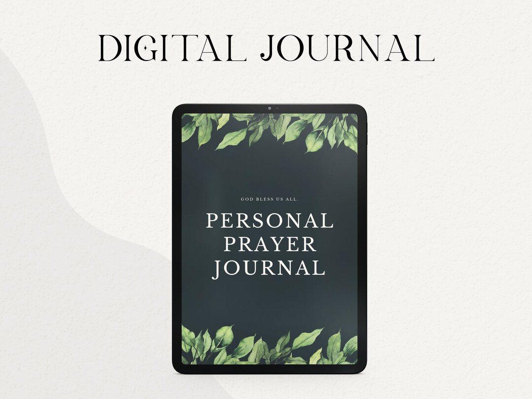 2023 Prayer Journal Digital, Prayer Planner, Faith Journal, Christian ...