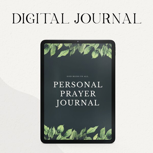 Prayer Journal - Etsy