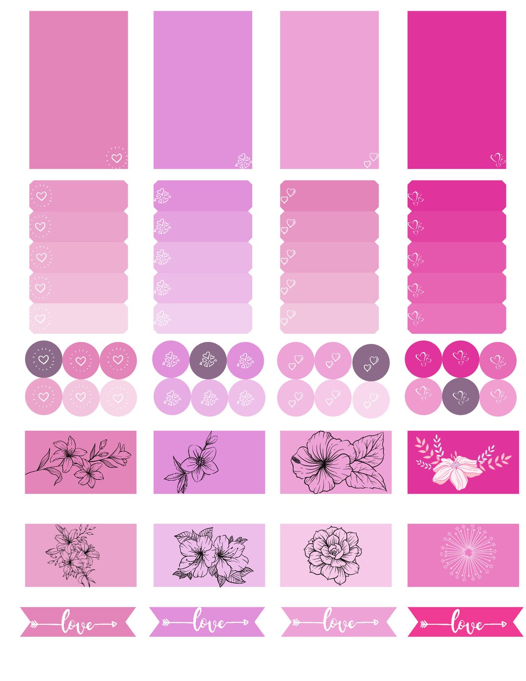 Sticker Printable - Etsy