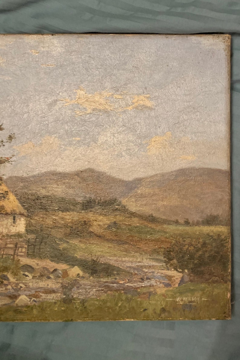 William Wilson Artist Oil on Canvas taynault - Etsy