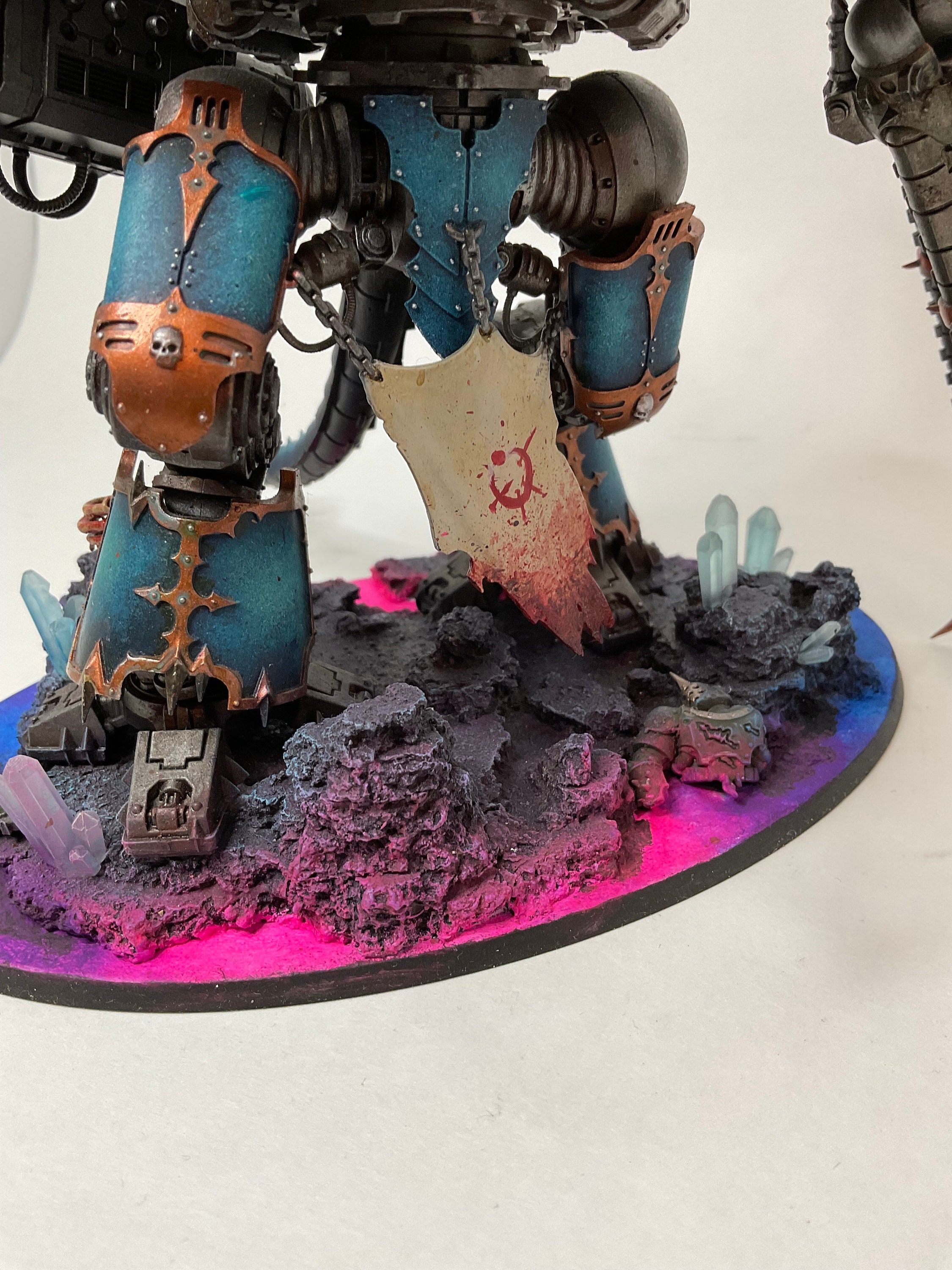 Professionally Painted Chaos Knight Abominant / Rampager / Desecrator ...