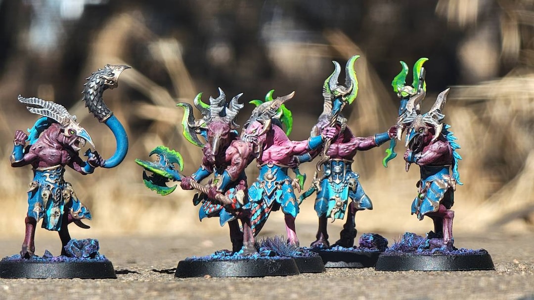 10 Professionally Painted Tzaangors - Etsy