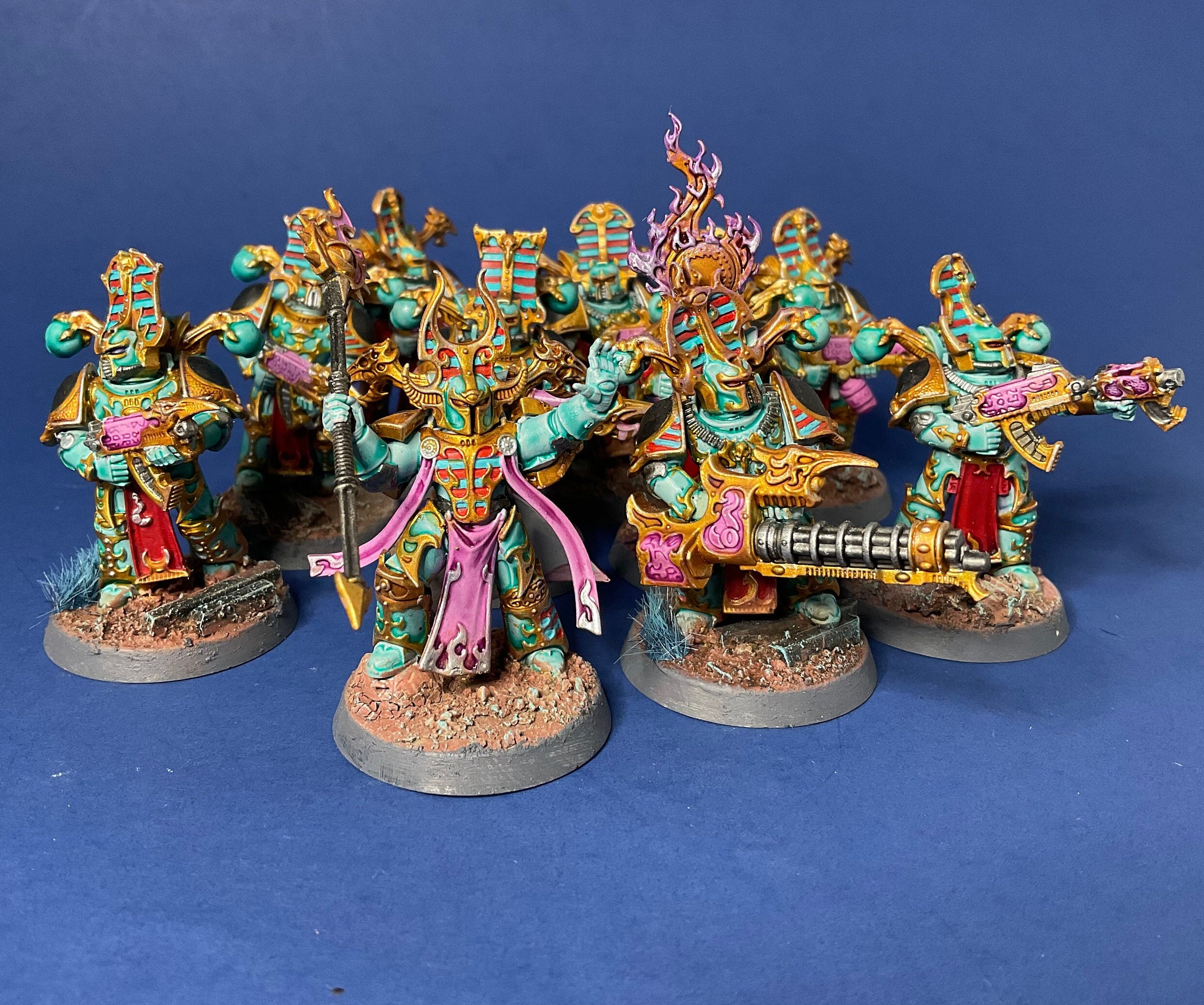 10 Professionally Painted Rubric Marines - Etsy